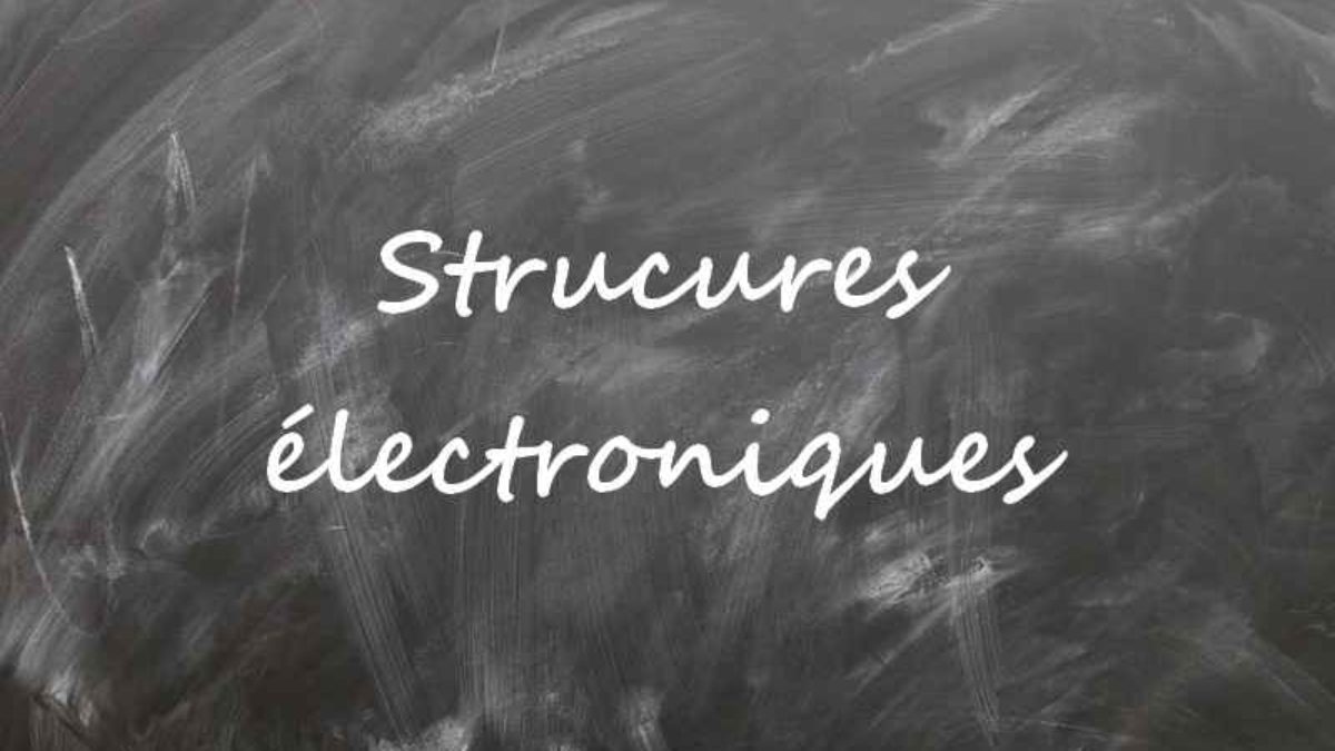 structure electronique soufre