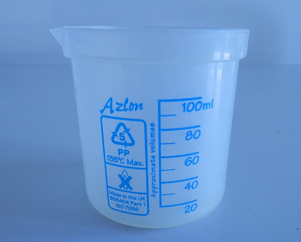 Verrerie de chimie: le bécher