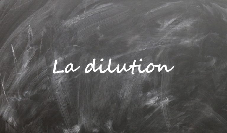 La dilution | définition - Cours de chimie niveau seconde